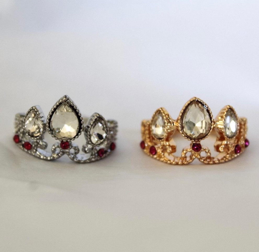 Rapunzel crown INSPIRED ring – Cosmic Aether Jewellery